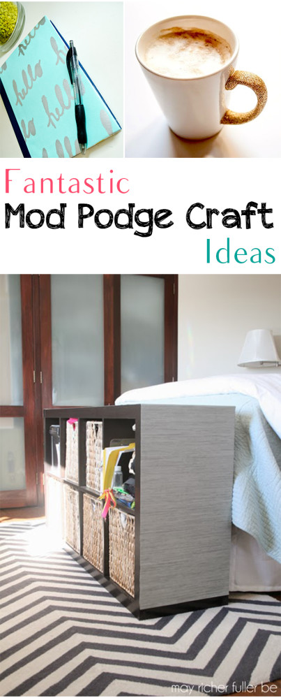 6 Great Mod Podge Craft Ideas • Picky Stitch
