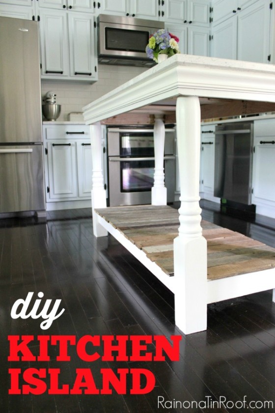 14 DIY Kitchen Island Ideas • Picky Stitch