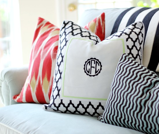Home Decor Ideas using Monograms