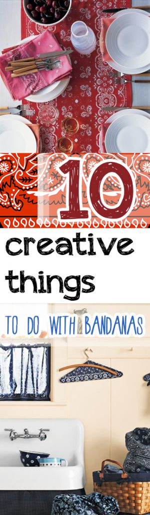 10 Creative Things to Do with Bandanas • Picky Stitch