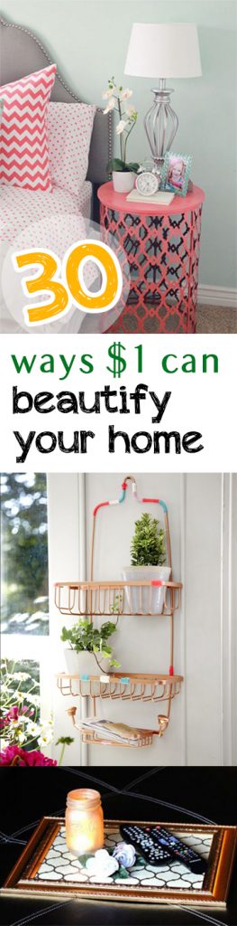 $1 Home? 30 Ways $1 Can Beautify Your Home • Picky Stitch