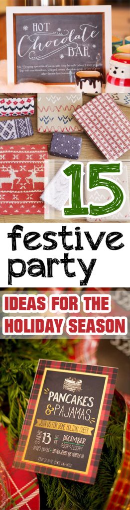 15 Festive Party Ideas for the Holiday Season • Picky Stitch