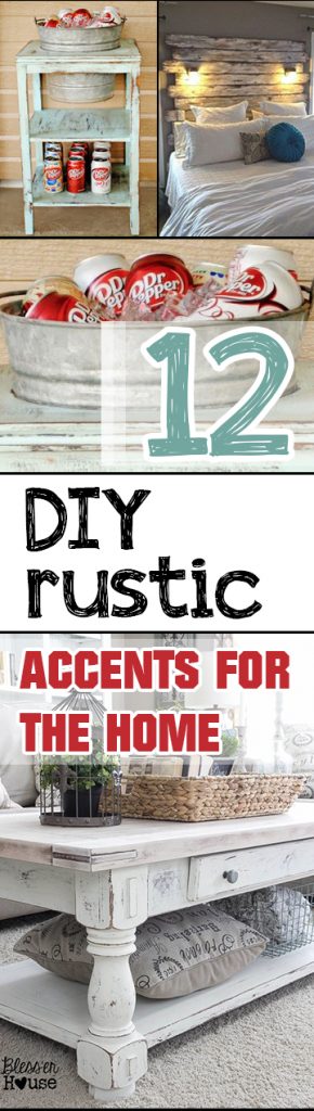 12 DIY Rustic Accents For the Home • Picky Stitch