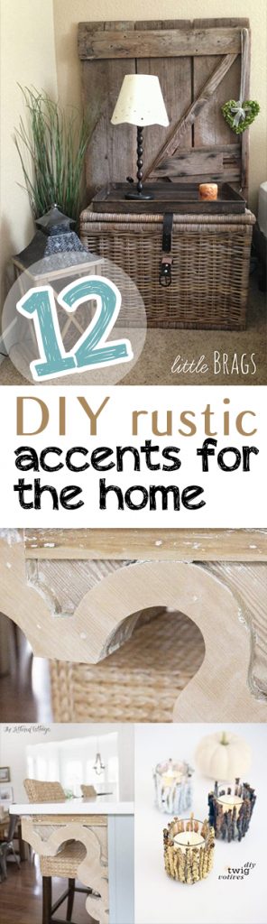 12 DIY Rustic Accents For the Home • Picky Stitch