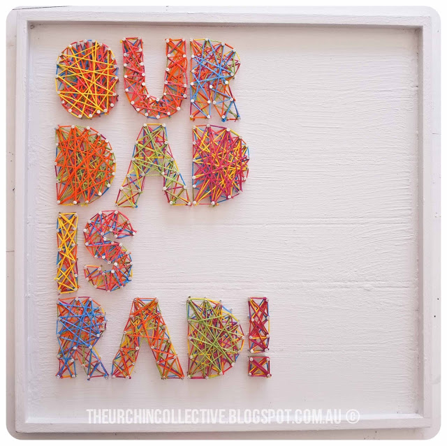 String Art Crafts For Kids: For Father's Day, Sentimental, Wall Art ...