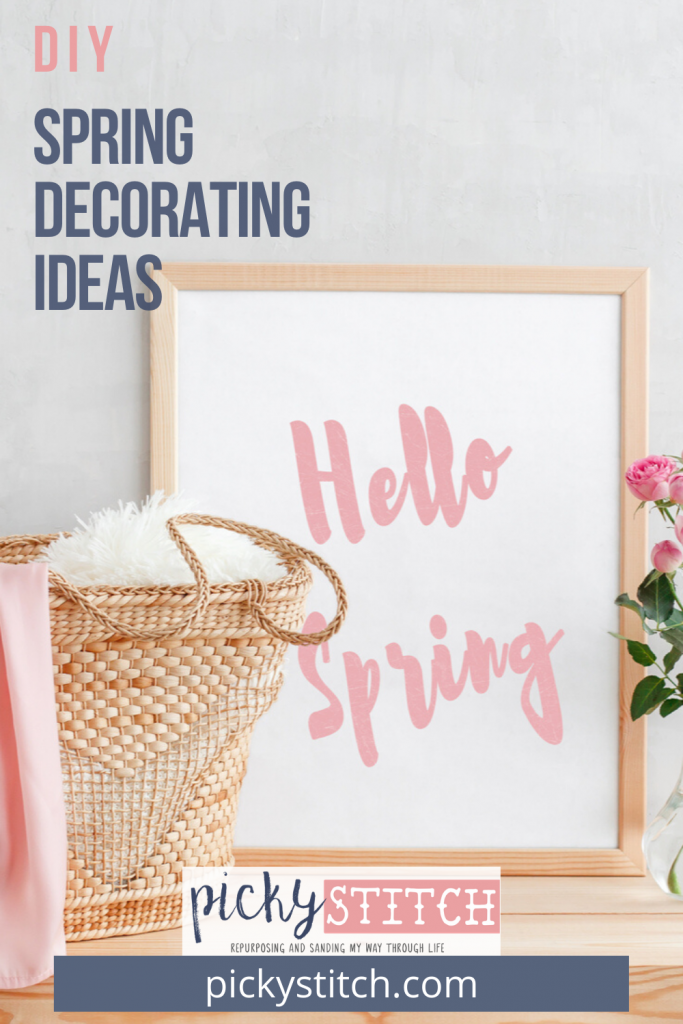 Simple Yet Stunning Spring Decorating Ideas • Picky Stitch