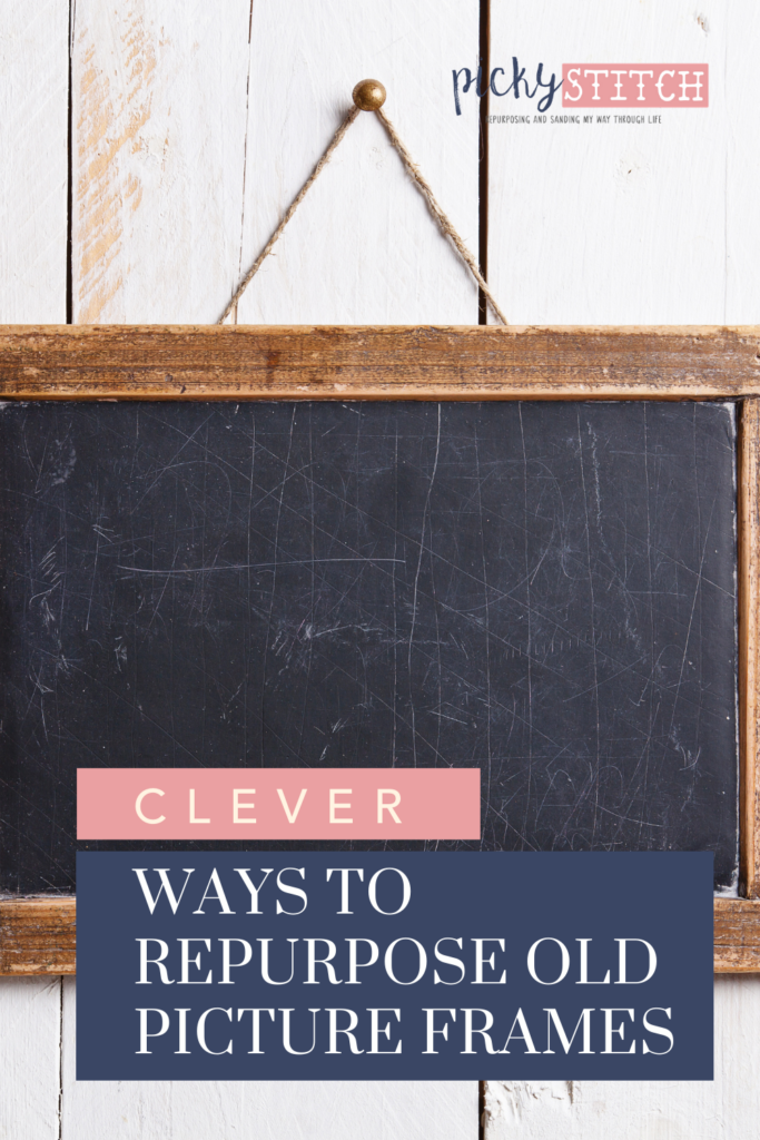 Recycle Picture Frames: DIY, Tutorials - Projects - Pickystitch.com